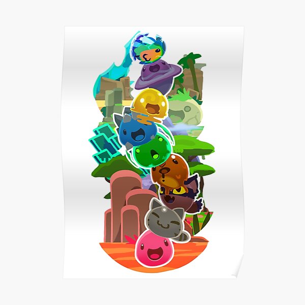 "slime tower " Poster for Sale by dragonlord19 | Redbubble