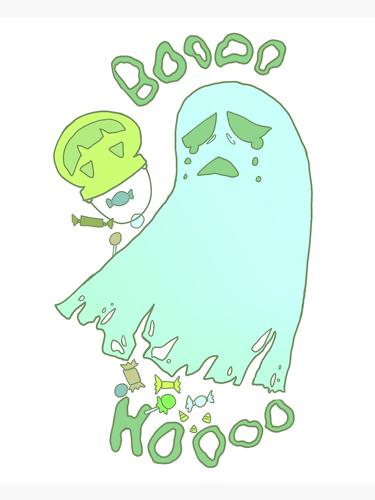 "Boo Hoo!" Poster by Skeletonjock | Redbubble
