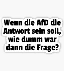 Sticker: Afd | Redbubble