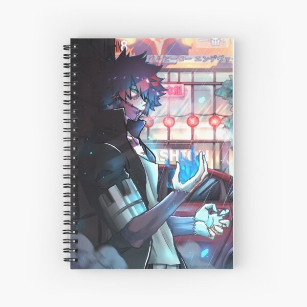 "Dabi Todoroki" Spiral Notebook for Sale by MisfitMimi | Redbubble