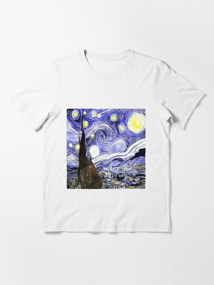 "Starry Night Gifts Vincent Van Gogh" T-shirt for Sale by CreatedProto ...