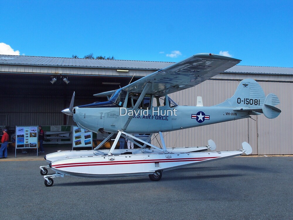 "Cessna Birddog on Floats" by David Hunt | Redbubble