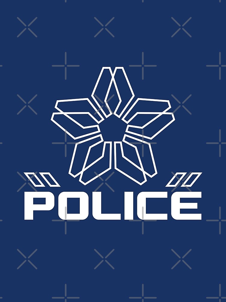 "Astral Chain™ - Police (Full Logo) [White]" Poster by SWISH-Design ...