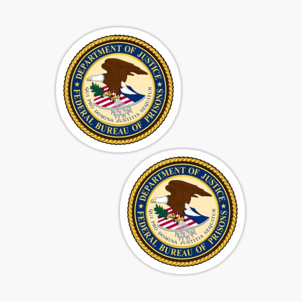 "Federal Bureau of Prisons (BOP)" Sticker for Sale by useals | Redbubble