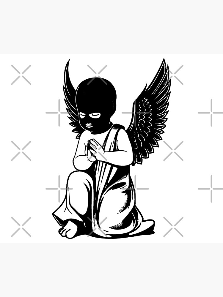 "gangsta Angel" Poster for Sale by Houd-Ammari77 | Redbubble