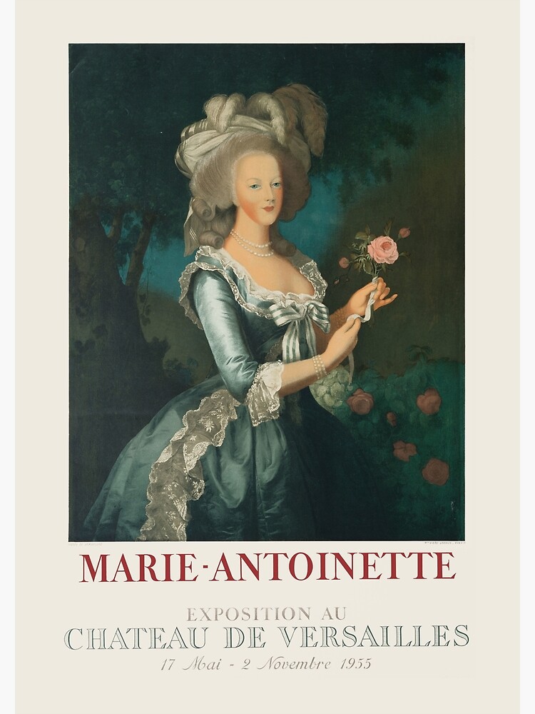 "Marie-Antoinette - Original French Exhibition Poster at the Chateau de ...