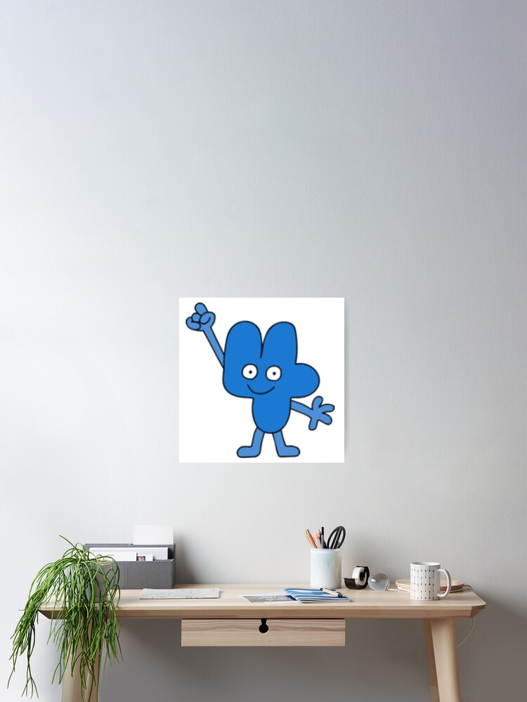 "Four BFB" Poster for Sale by NumberMacaroni | Redbubble
