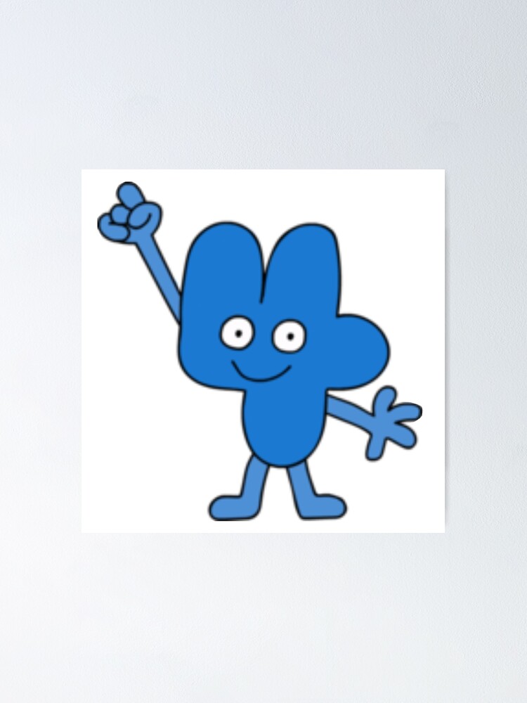 "Four BFB" Poster for Sale by NumberMacaroni | Redbubble