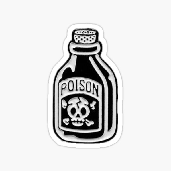 "Poison Bottle" Sticker for Sale by kaaatlynnn | Redbubble