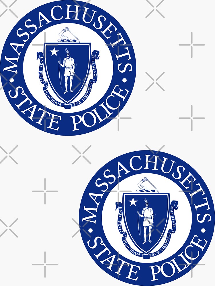 "State Police of Massachusetts (MSP)" Sticker for Sale by useals ...