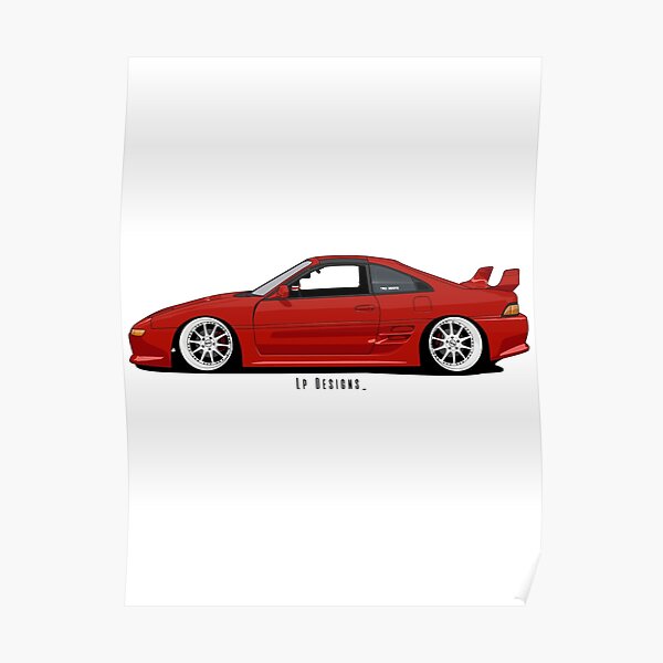 Wandbilder: Toyota Mr2 | Redbubble