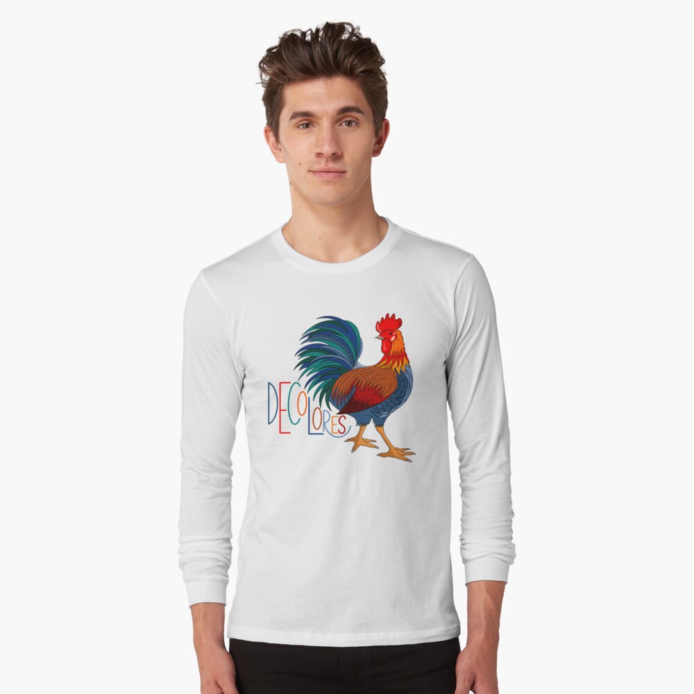 "DeColores Cursillo Rooster" Sticker for Sale by Gsallicat | Redbubble