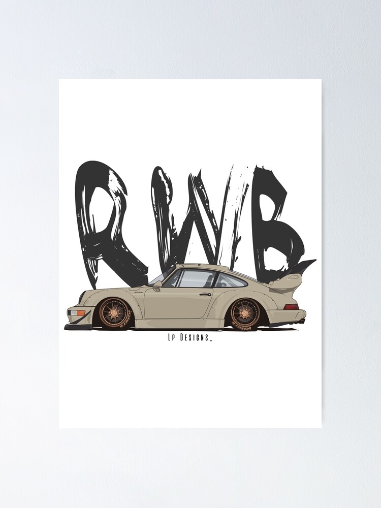 "RWB 911" Poster for Sale by lpdesigns1 | Redbubble