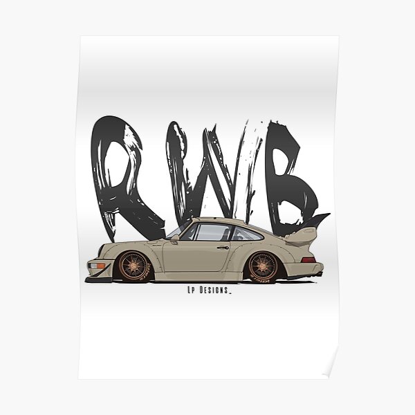 "RWB 911" Poster for Sale by lpdesigns1 | Redbubble