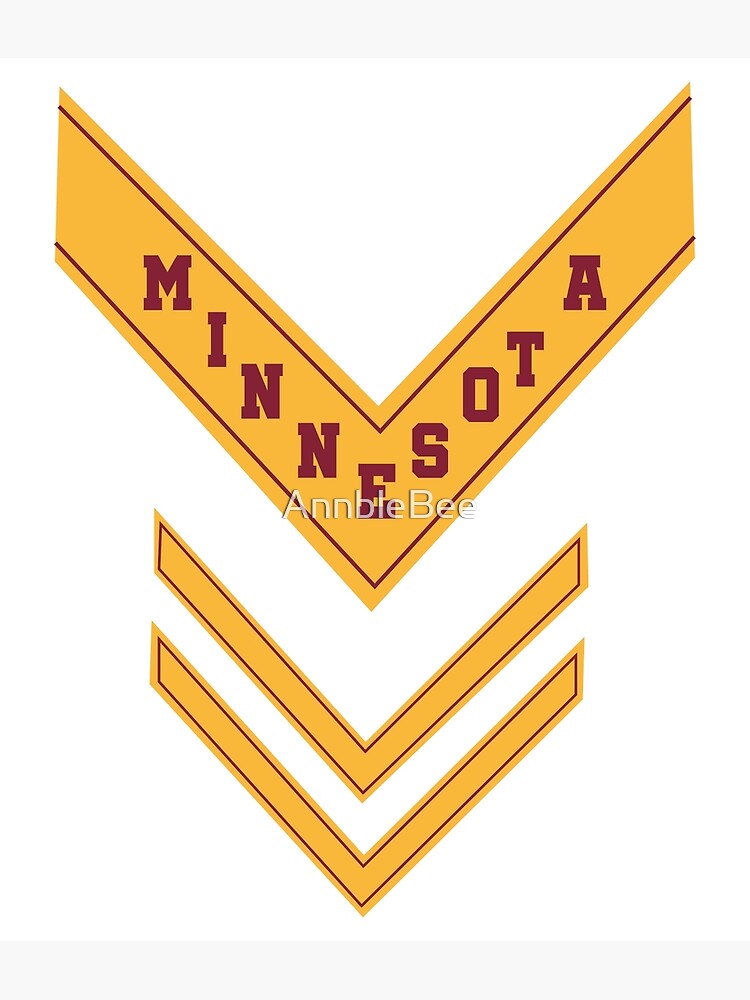 "U of MN Marching Band Uniform (gold chevron)" Poster by AnnbleBee ...