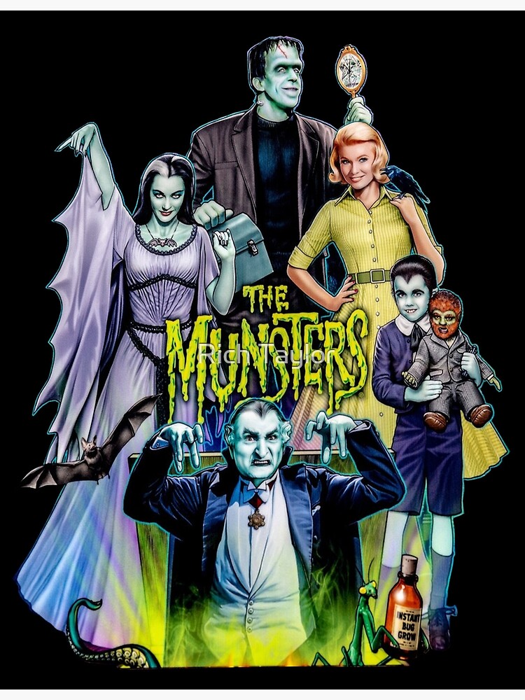 "THE MUNSTERS FAMILY PORTRAIT" Photographic Print for Sale by Rich ...
