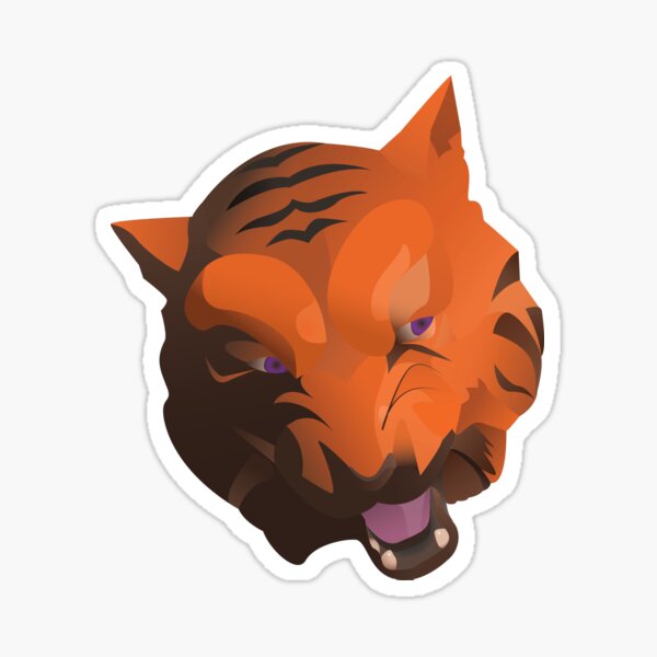 "ROAR" Sticker for Sale by Mirian-Bell10 | Redbubble