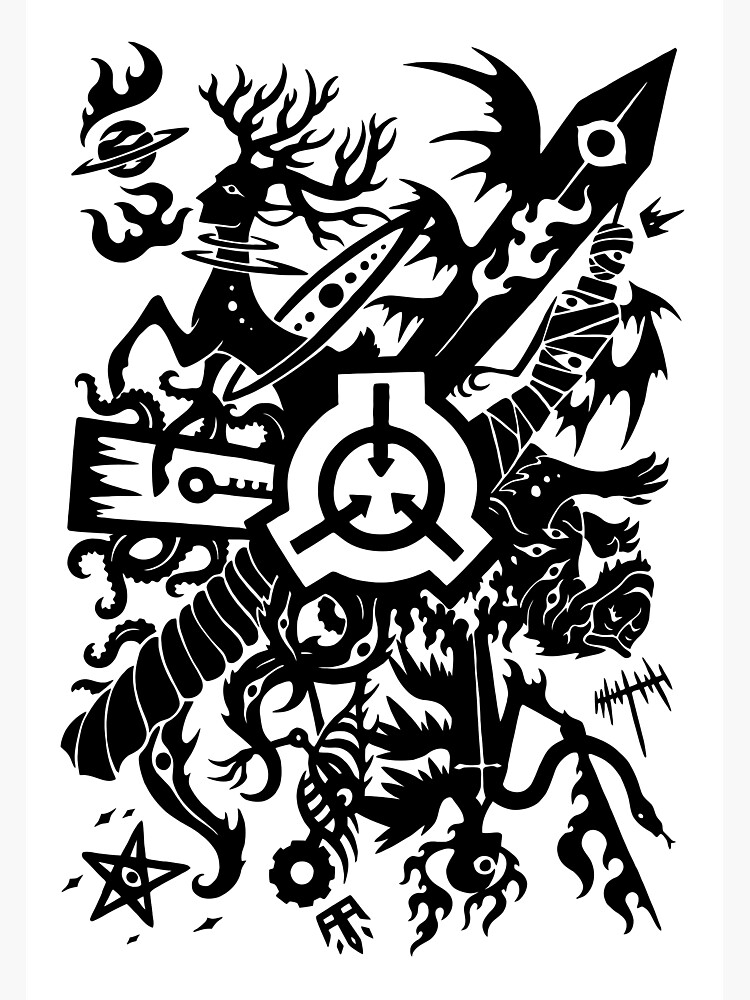 "SCP - The Foundation" Poster for Sale by GillyTheGhillie | Redbubble