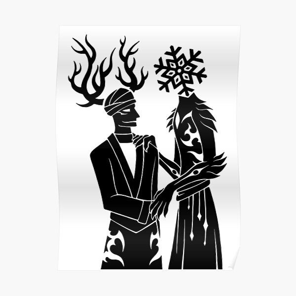 "SCP - Saturn Deer and Pangloss" Poster by GillyTheGhillie | Redbubble