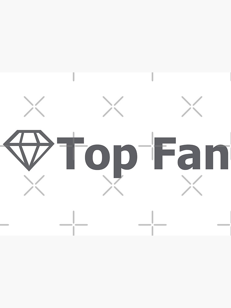 "Facebook's Top Fan Badge" Poster for Sale by artsylab | Redbubble