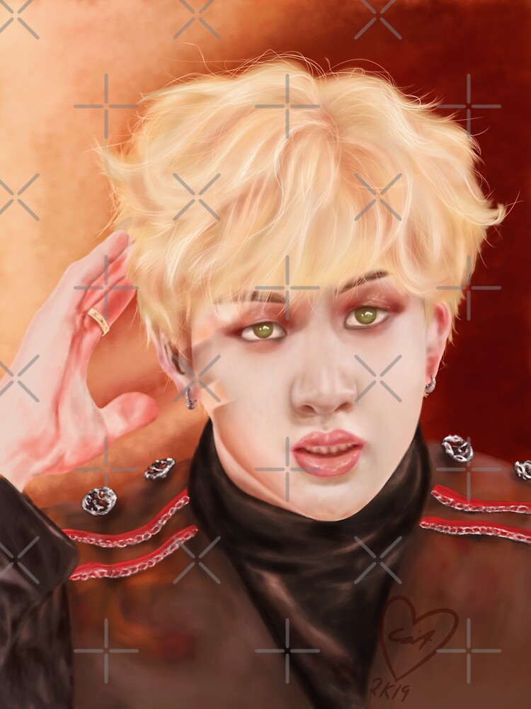 "Bang Chan (2019)" Sticker for Sale by Caitart | Redbubble