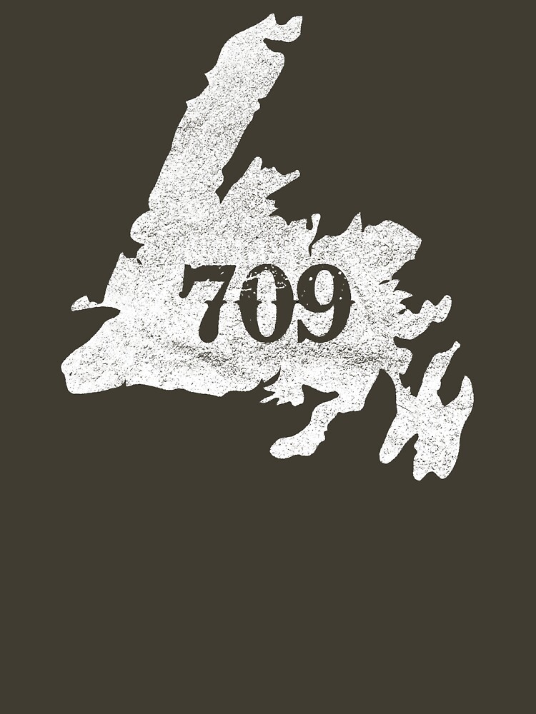 "709 Area Code NFLD || Newfoundland and Labrador Clothing & Shirts" T ...