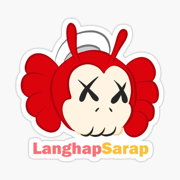 "JOLLIBEE LANGHAP SARAP PINOY" Sticker for Sale by aydapadi | Redbubble
