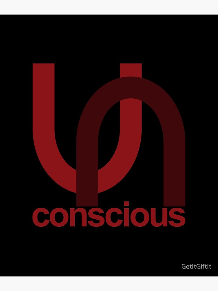 "Unconscious Conscious Surreal Text design" Poster by GetItGiftIt ...