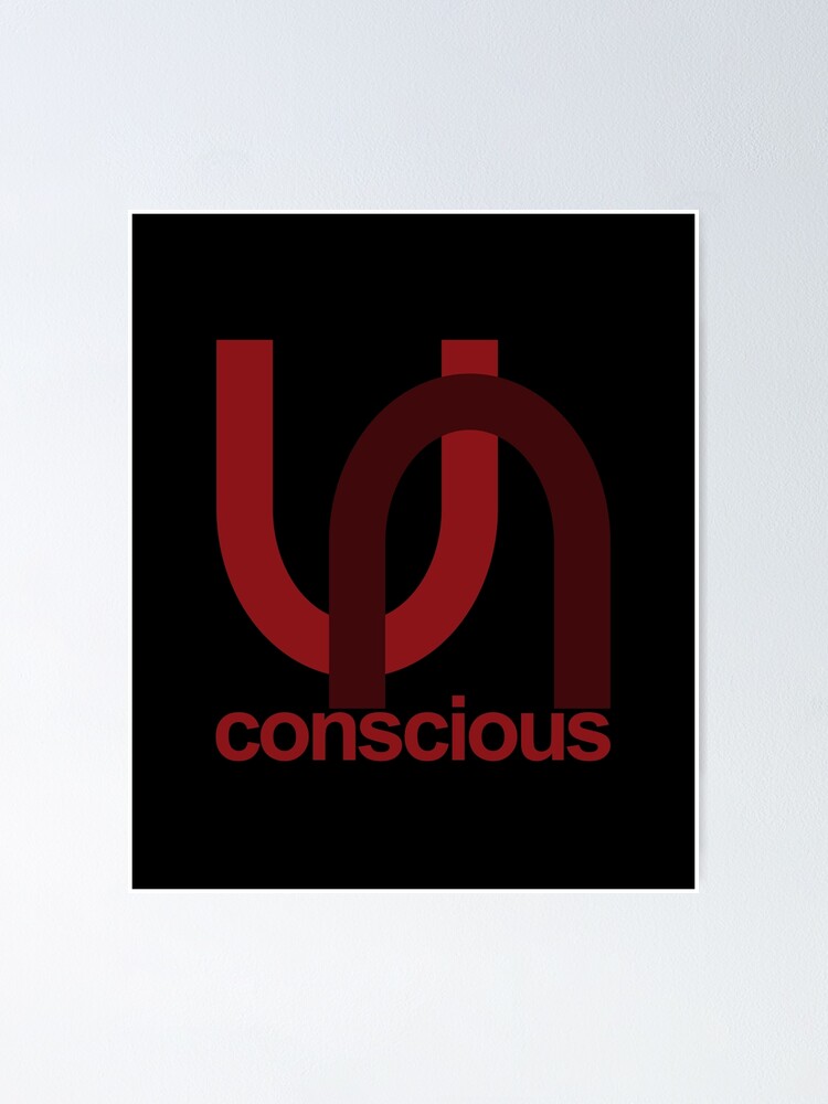 "Unconscious Conscious Surreal Text design" Poster by GetItGiftIt ...