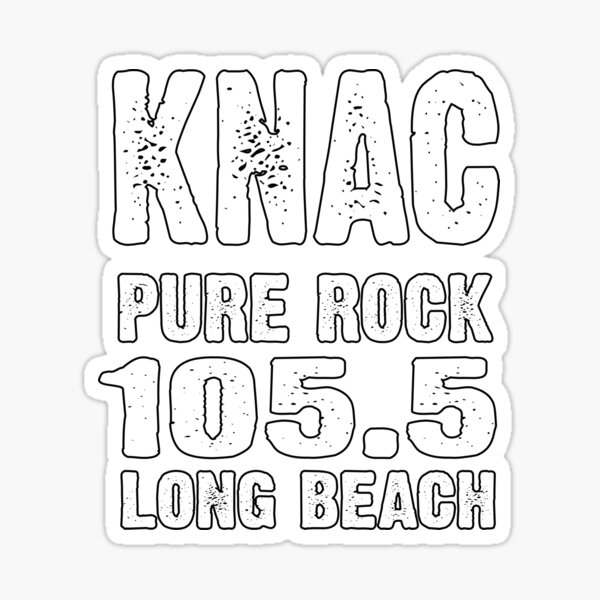 "KNAC" Sticker by ZombeeMunkee | Redbubble