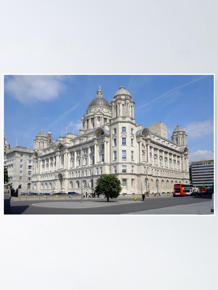 "The Port Of Liverpool Building, Liverpool." Poster by johnmorris ...