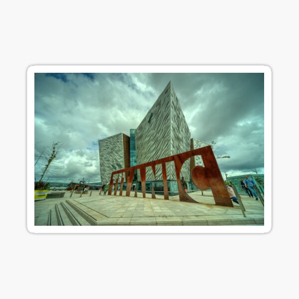 "Belfast titanic " Sticker for Sale by hawkie | Redbubble