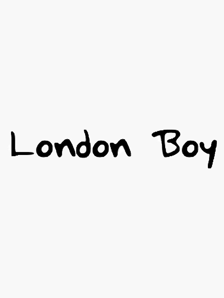 "London Boy Taylor Swift" Sticker for Sale by crystalsinclair | Redbubble