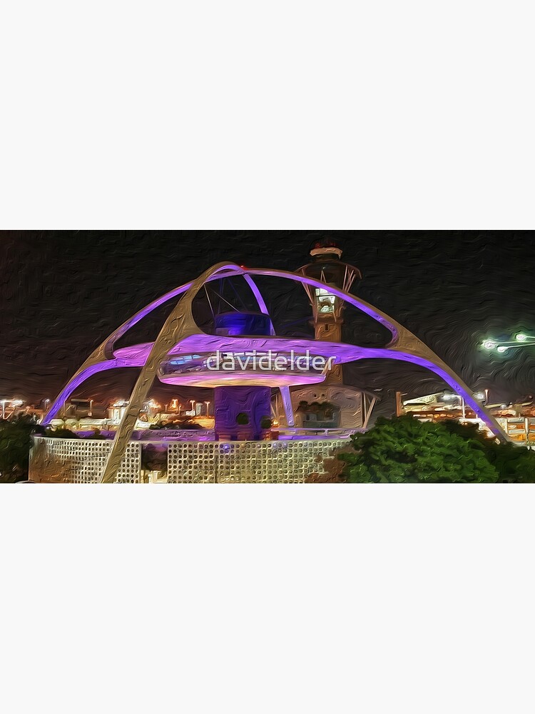 "Digital Art Composition of Theme Building at LAX Airport, California ...