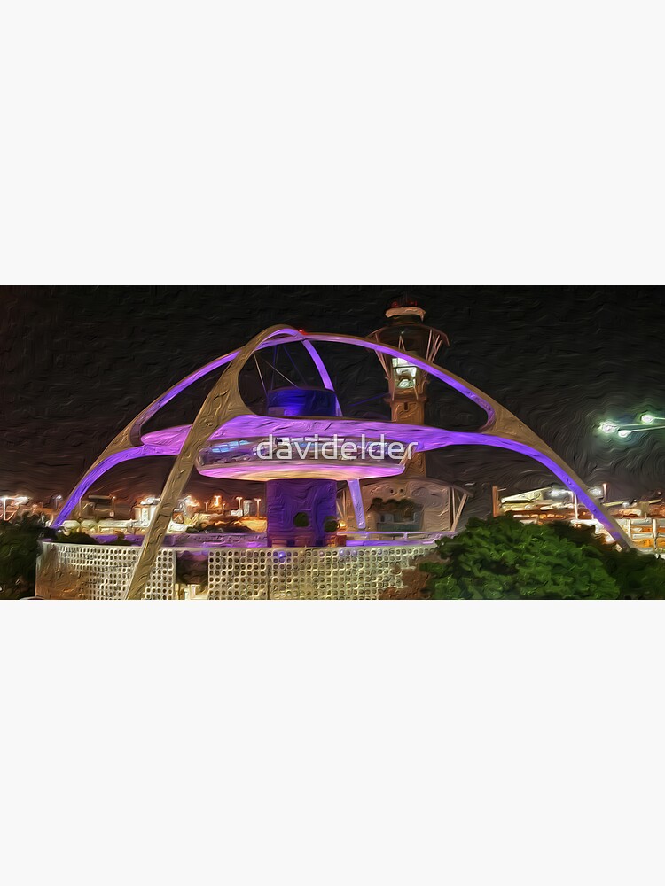 "Digital Art Composition of Theme Building at LAX Airport, California ...