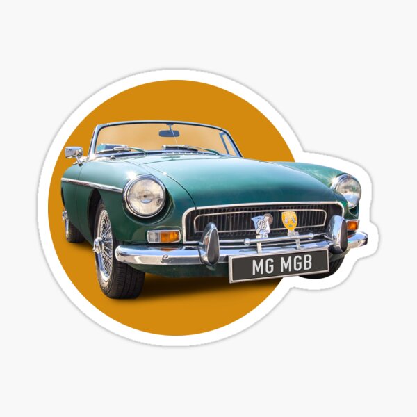 "MG MGB Roadster" Sticker for Sale by 12points | Redbubble