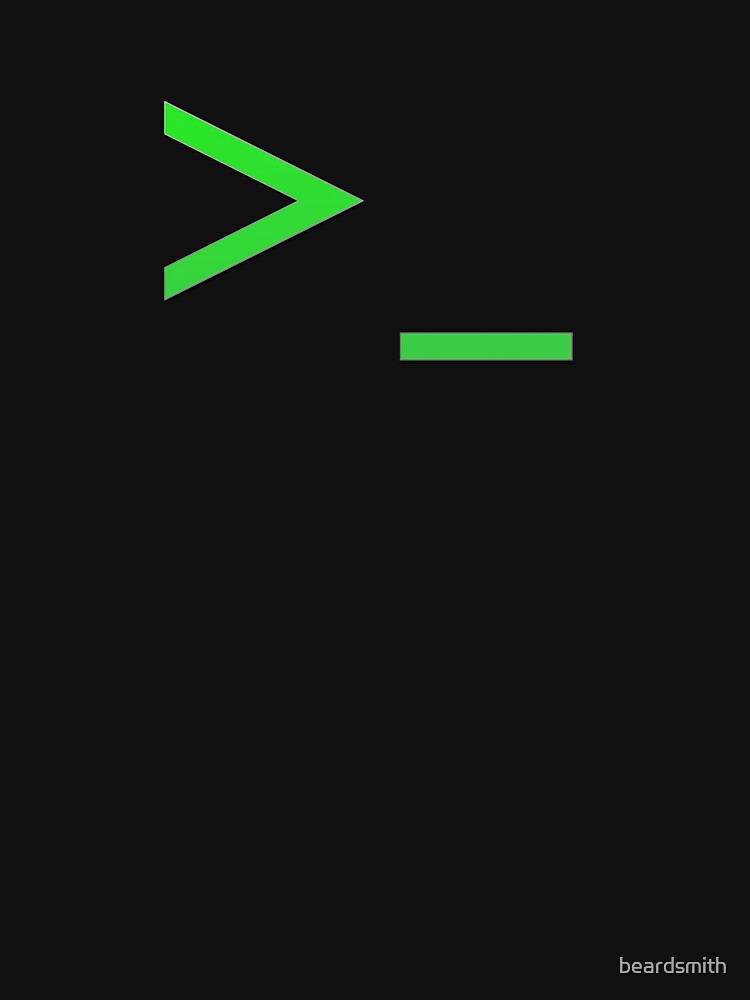 "Command Prompt" T-shirt for Sale by beardsmith | Redbubble | unix t ...
