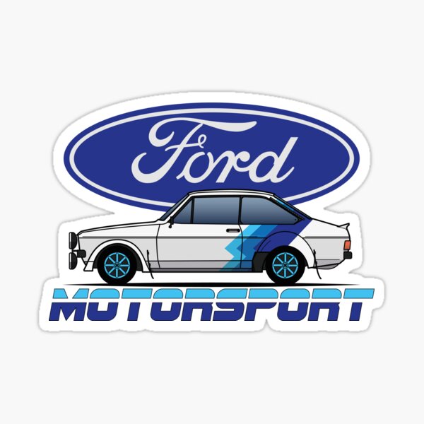Ford Rally Stickers | Redbubble