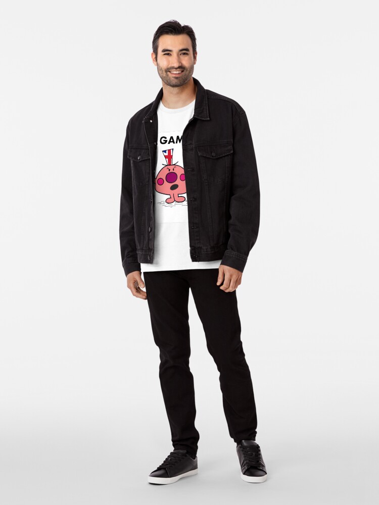 "Mr Gammon - Brexit Joke Mr Men Character" Premium T-Shirt for Sale by ...