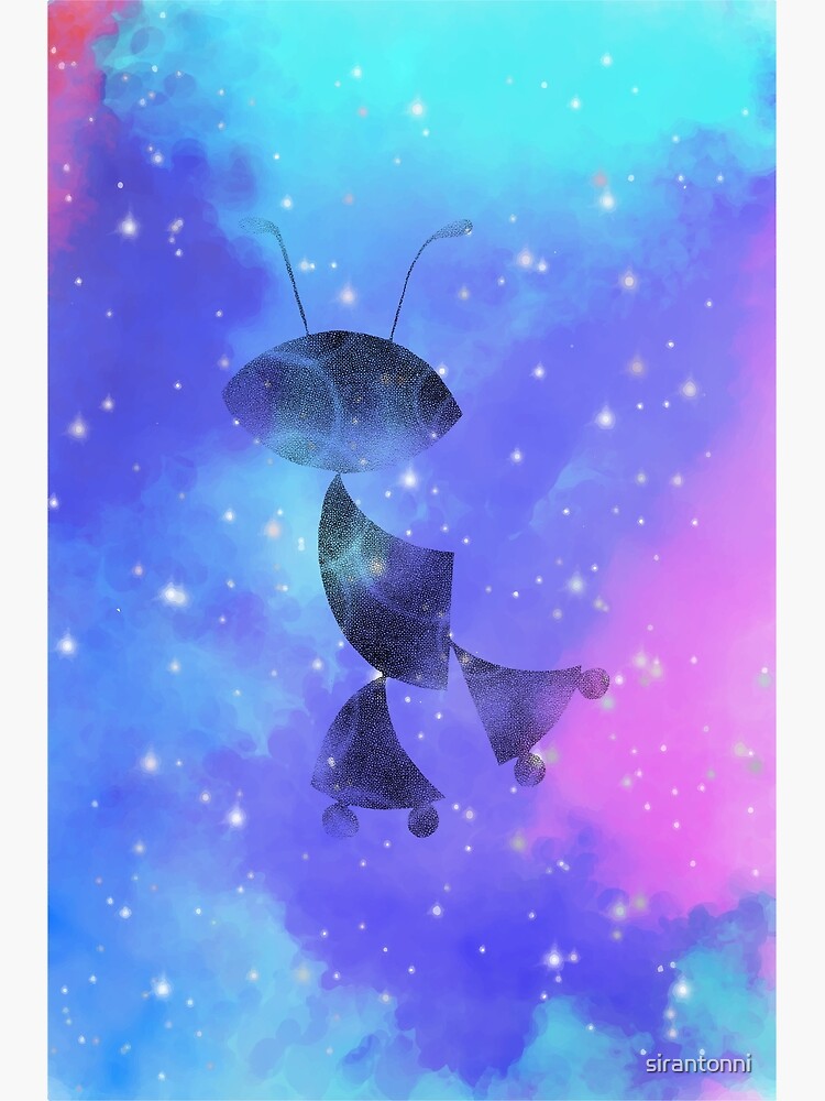 "Fred, the alien" Poster for Sale by sirantonni | Redbubble