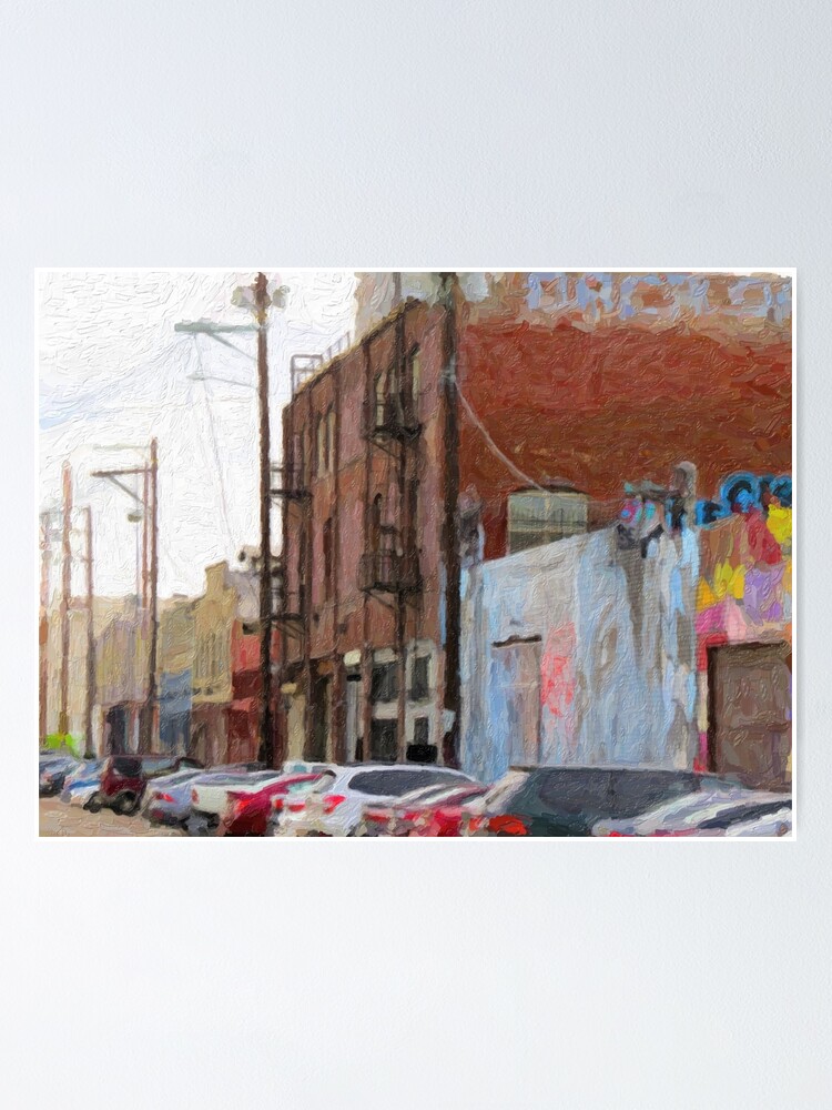 "DTLA Alleyway" Poster for Sale by andyperkins | Redbubble