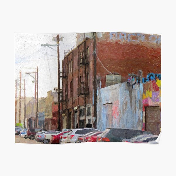"DTLA Alleyway" Poster for Sale by andyperkins | Redbubble