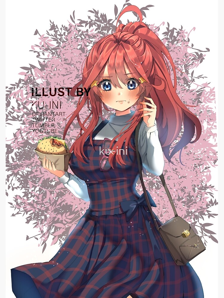 "Itsuki Nakano" Poster by ku-ini | Redbubble