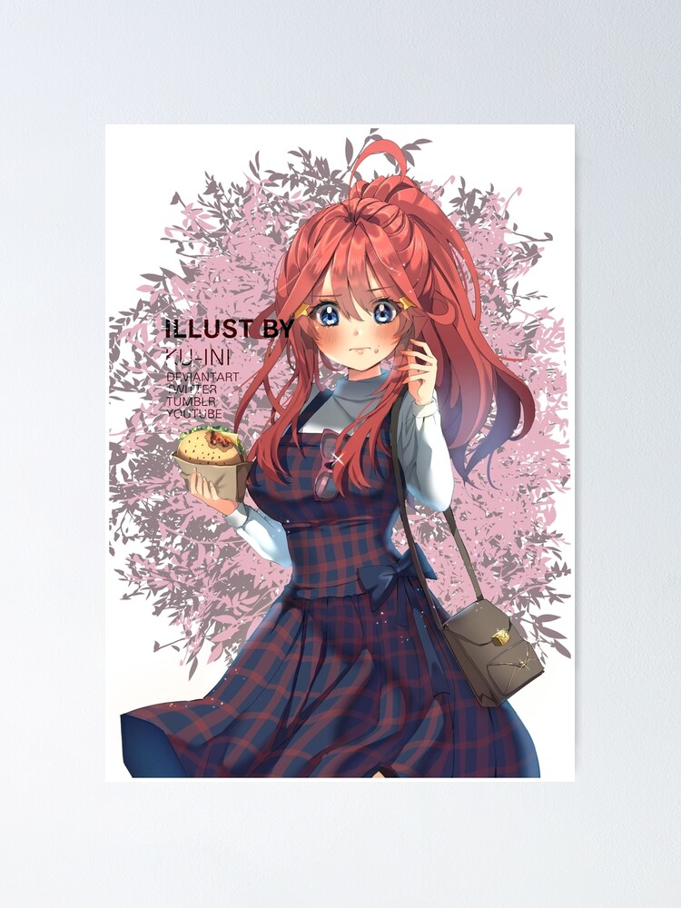 "Itsuki Nakano" Poster by ku-ini | Redbubble
