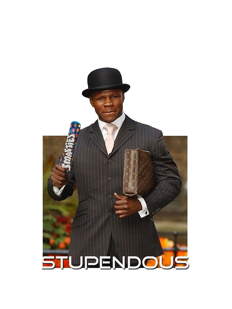 "Chris Eubank Stupendous Confectionery" Graphic T-Shirt for Sale by ...