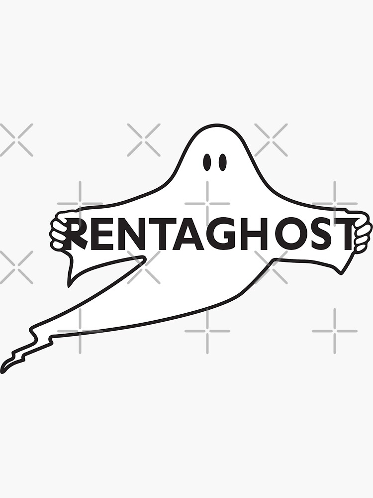 "Rentaghost" Sticker by ChrisOrton | Redbubble