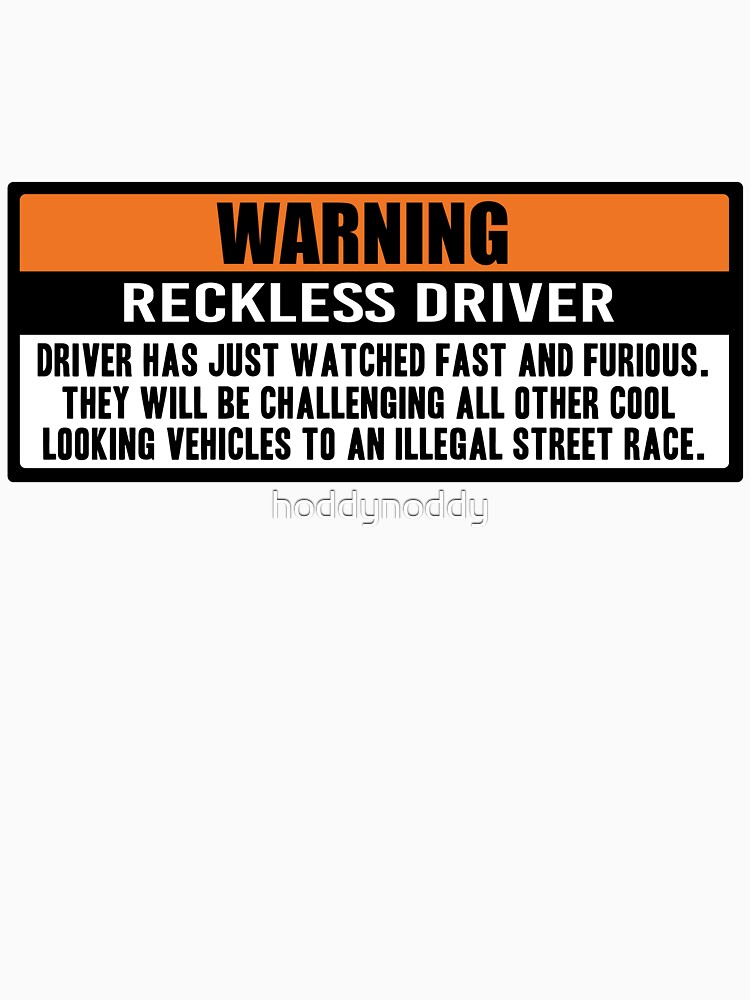 "Warning - Fast and Furious" Pullover Hoodie for Sale by hoddynoddy ...