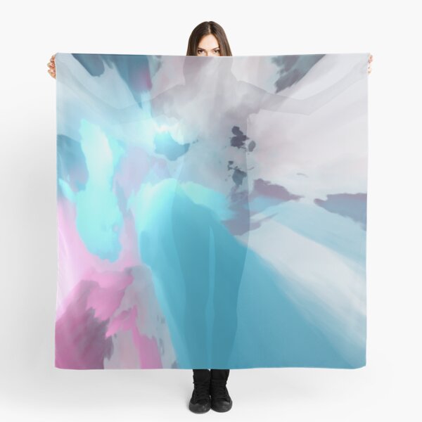 "Trans Flag Nebula [Iteration A]" Scarf for Sale by EequalsM | Redbubble