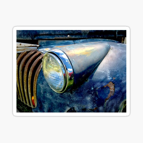 "Vintage Rust" Sticker for Sale by DaggersAndDice | Redbubble