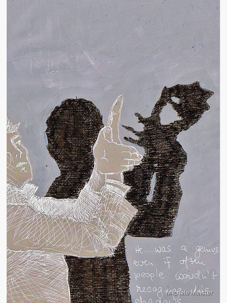 "The Shadow Man" Poster for Sale by michelara | Redbubble